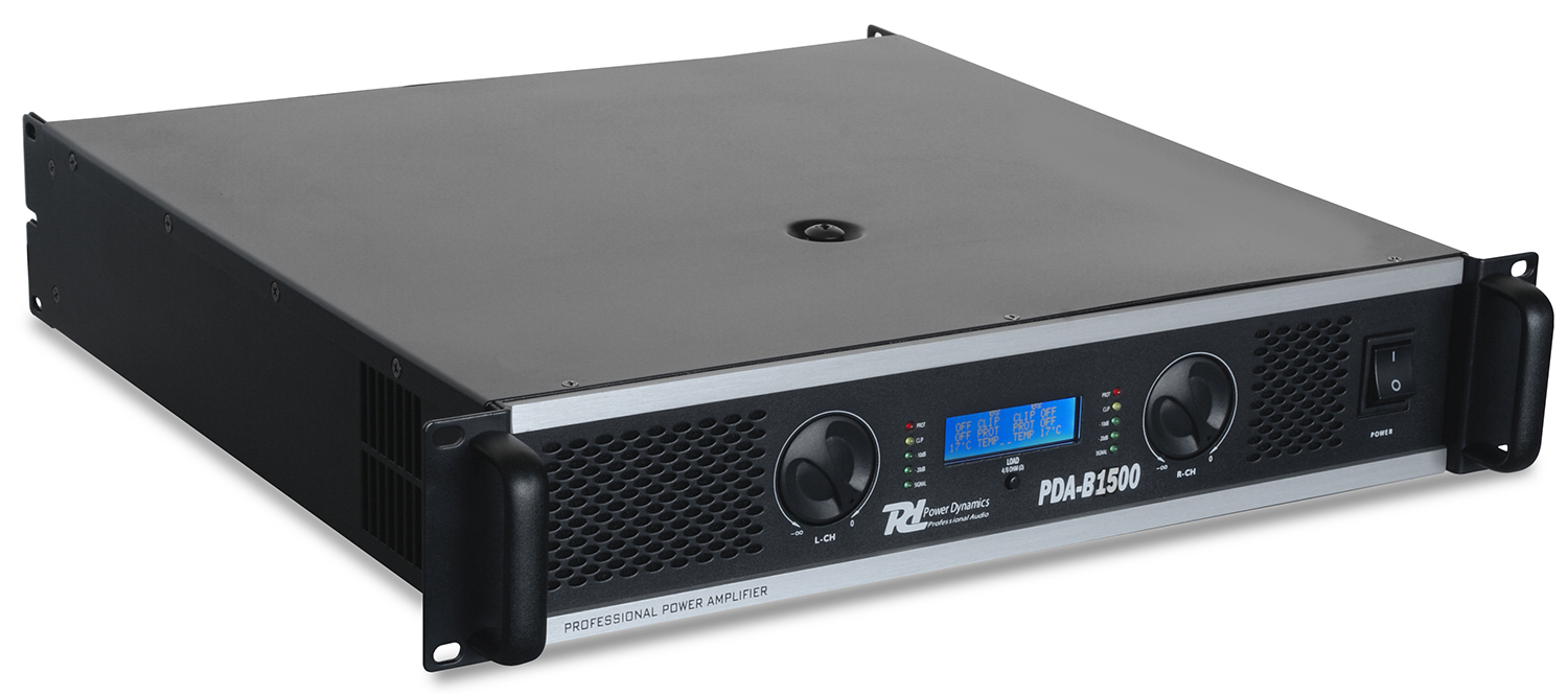 PDA-B1500 Professional Amplifier - Power Dynamics