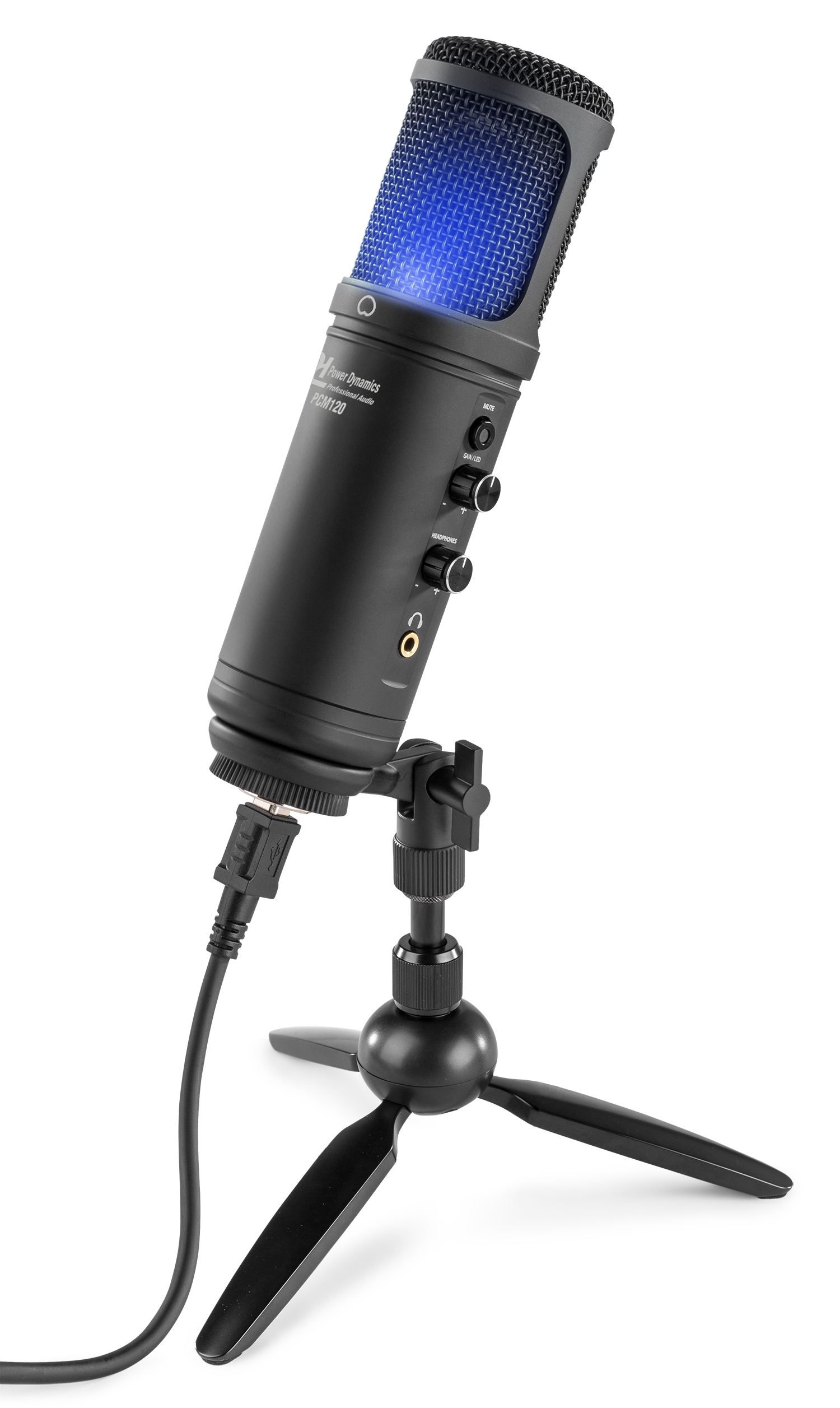 PCM120 Condenser Microphone Set USB - Power Dynamics