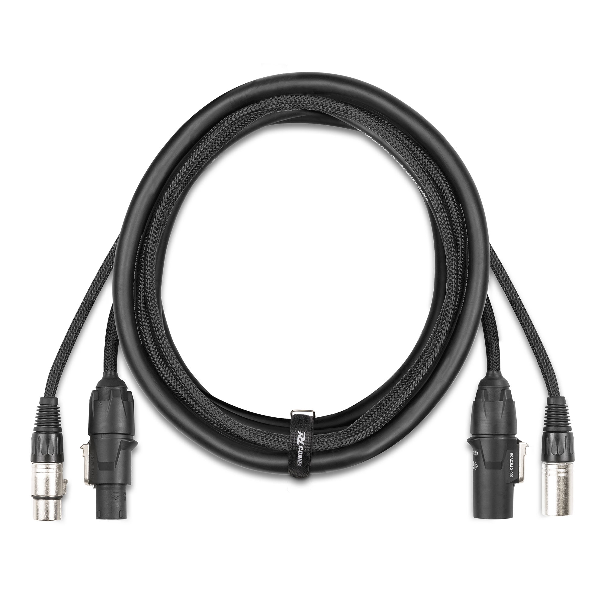CX07-2 Combi Cable Powerconnector TR - XLR M / Powerconnector TR - XLR ...