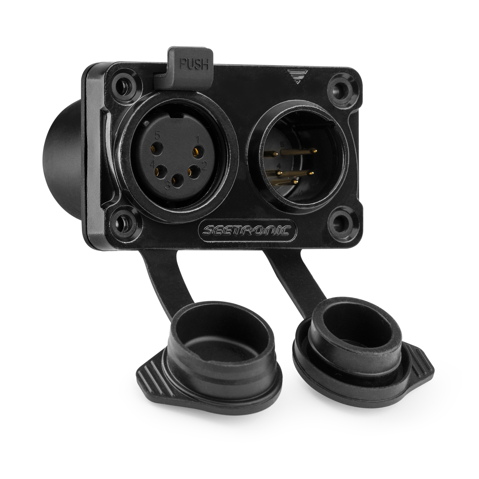 CX111-C XLR 5-Pin IP65 Conversion kit - Power Dynamics