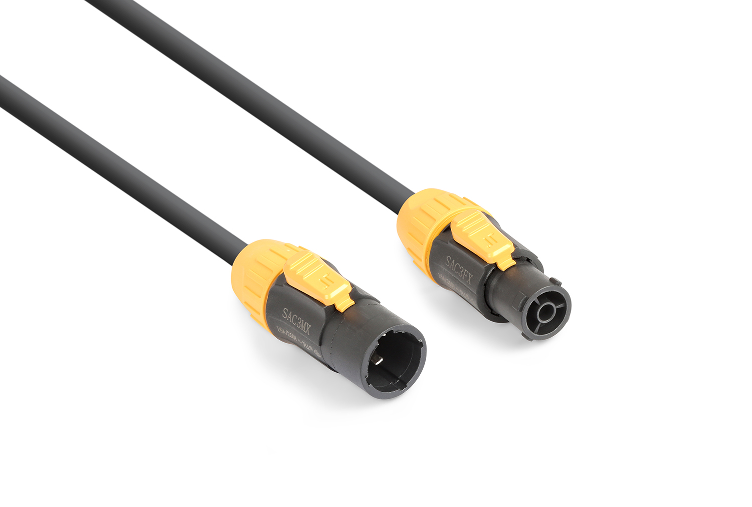 CX16-5 Powerconnector Tr IP65 extensioncable 5,0m - Power Dynamics