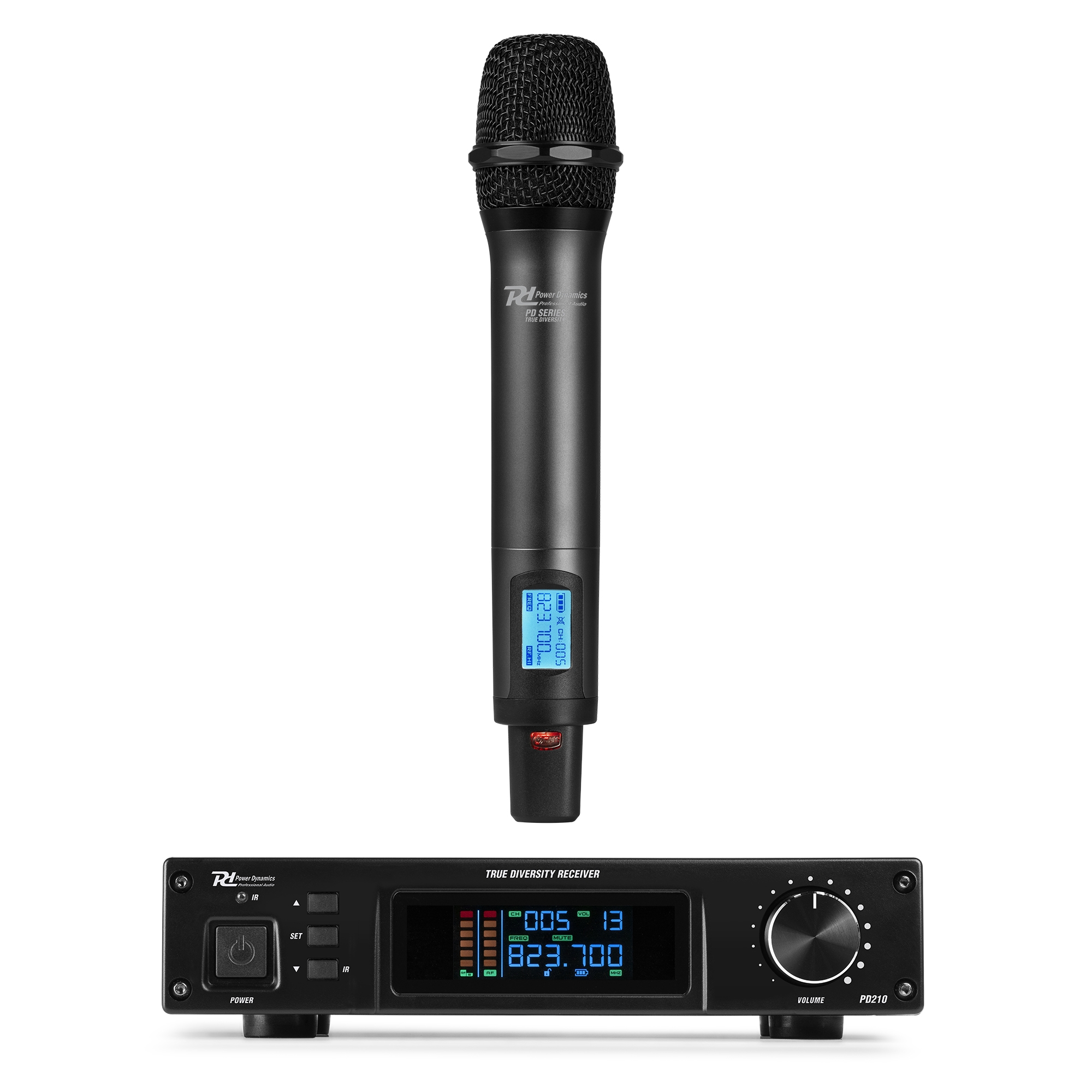 PD210 160-Channel UHF Wireless Microphone True Diversity System HH ...