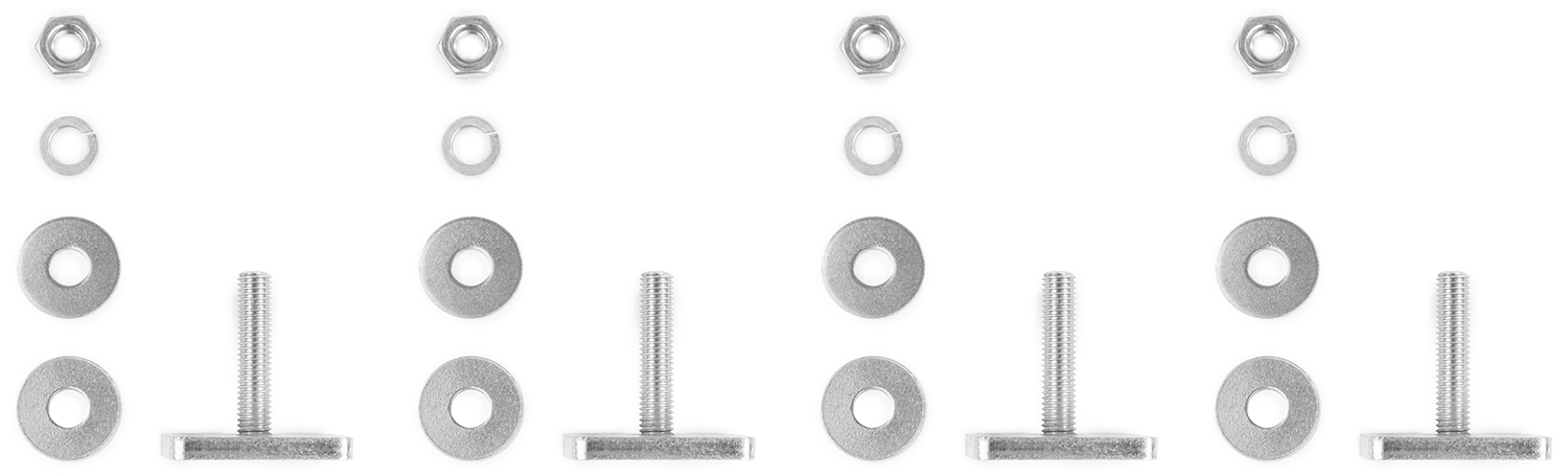 750PL-STB Stage Deck Assembly T-bolt 4 pieces set - Power Dynamics