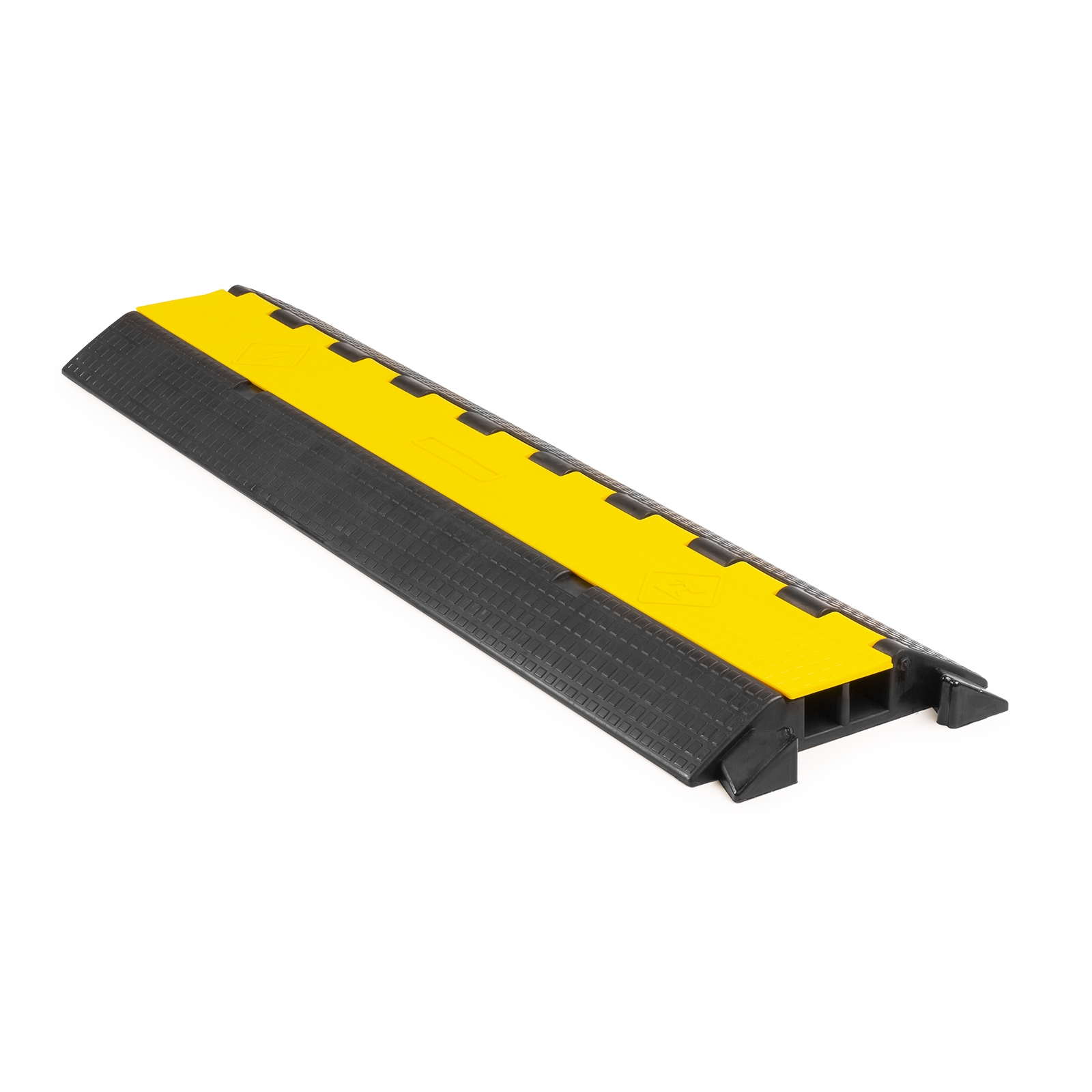 CB2S Cable Bridge with Cover 2CH Straight - Power Dynamics