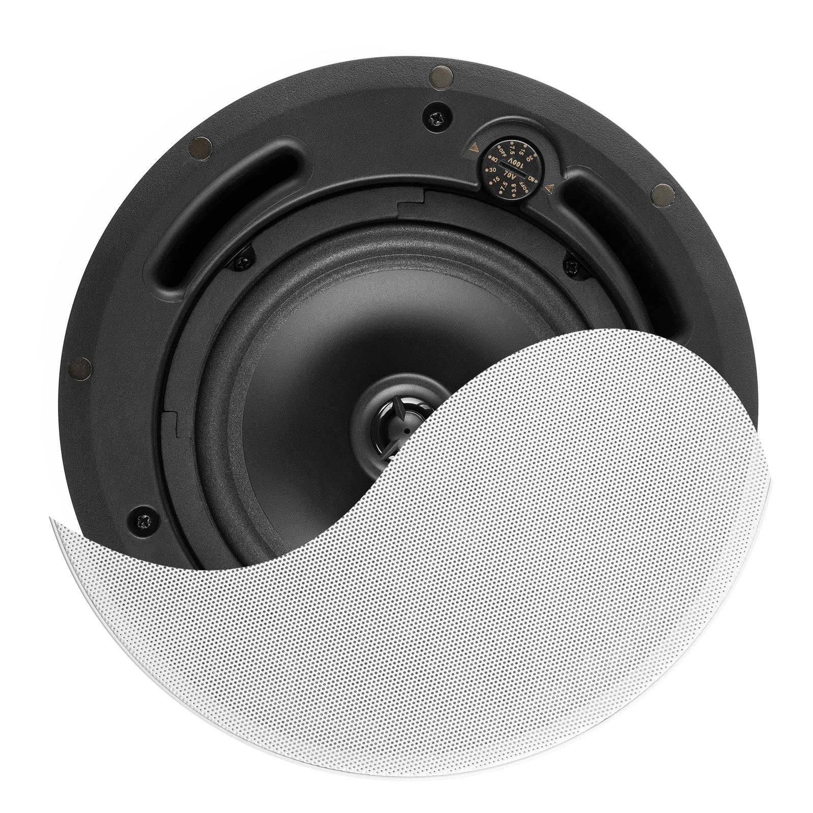 PS65 Ceiling Speaker with backbox 6.5” 2-Way - Power Dynamics